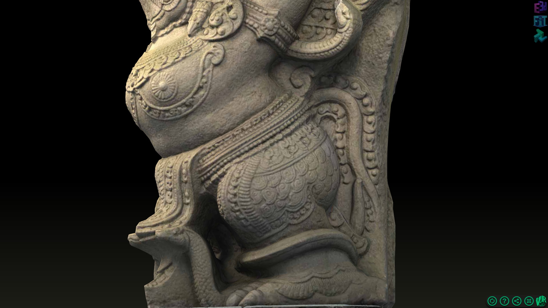 Tượng chim thần Garuda - Dữ liệu số Di Sản Văn Hóa Chăm pa | Linh vật ...