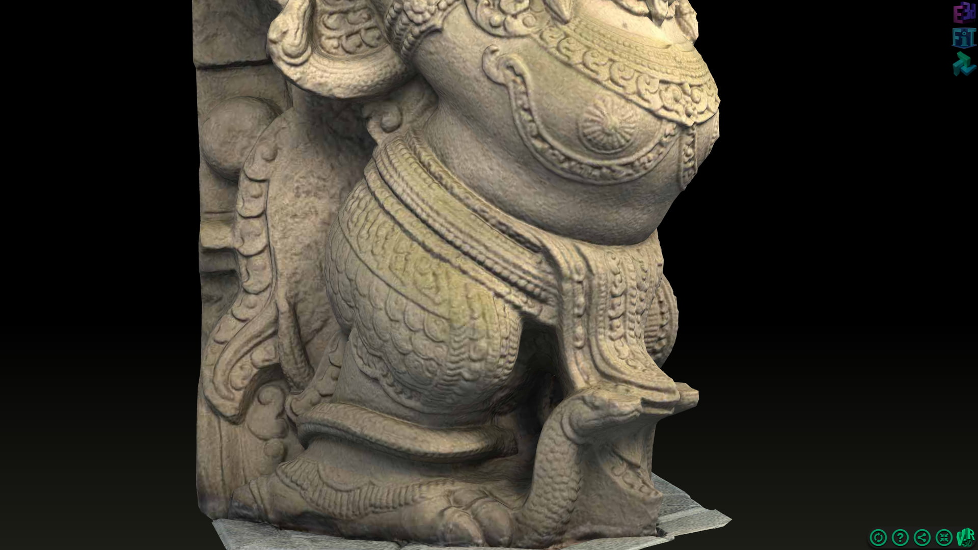 Tượng chim thần Garuda - Dữ liệu số Di Sản Văn Hóa Chăm pa | Linh vật ...